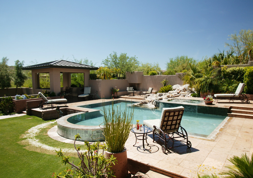 Bridge House I - Contemporary - Pool - Phoenix - by Robinette ...