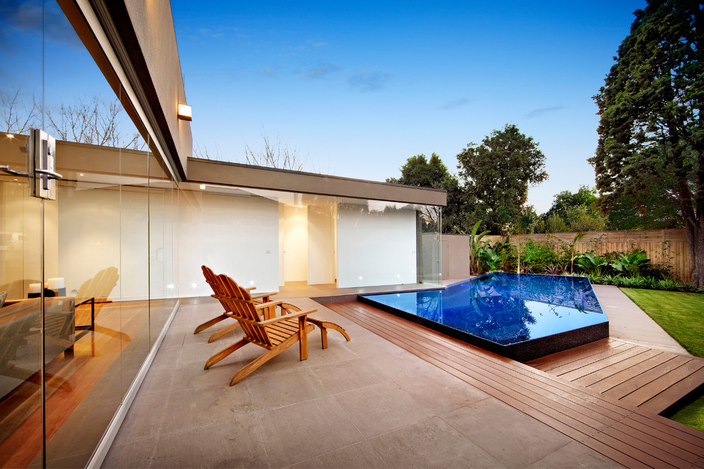 Brighton Asymmetric - Modern - Pool - Melbourne - by Aloha Pools Pty ...