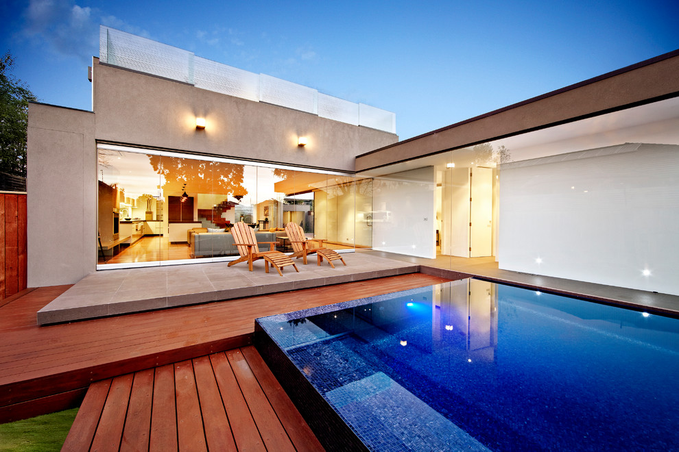 Brighton Asymmetric - Modern - Pool - Melbourne - by Aloha Pools Pty ...