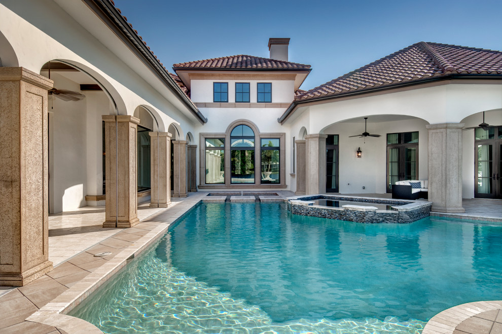 Brighton - Mediterranean - Pool - Miami - by Sater Design Collection ...