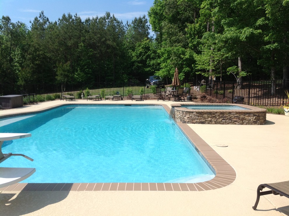 Building Beautiful Pools and Spas - Pool - Raleigh - by Bella Pools by ...