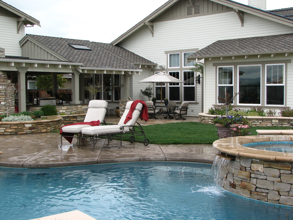 California Casual - Contemporary - Pool - San Francisco - by J ...