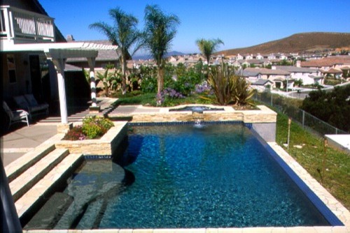 California Pools - Tropical - Pool - Los Angeles - by California Pools ...
