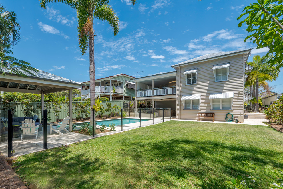 Camp Hill - Pool + Spa - Tropical - Pool - Brisbane - by User | Houzz