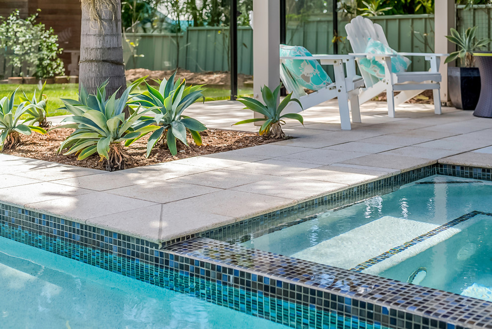 Camp Hill - Pool + Spa - Tropical - Pool - Brisbane - by User | Houzz
