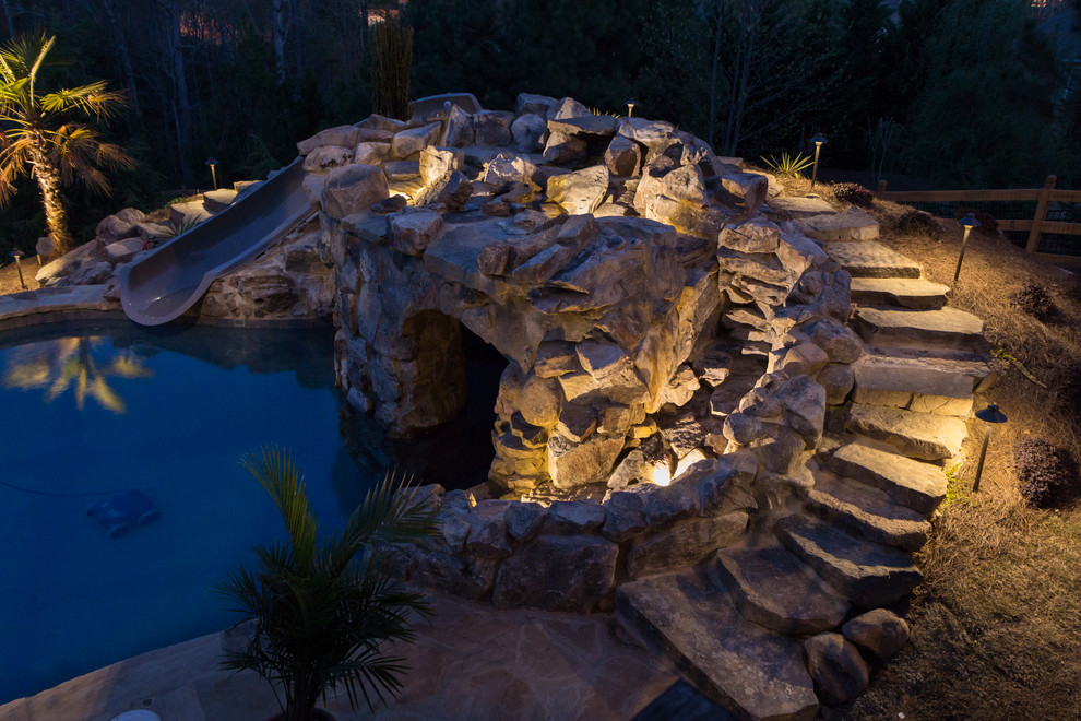 Canton, GA Pool Project - Craftsman - Pool - Atlanta - by NightVision ...