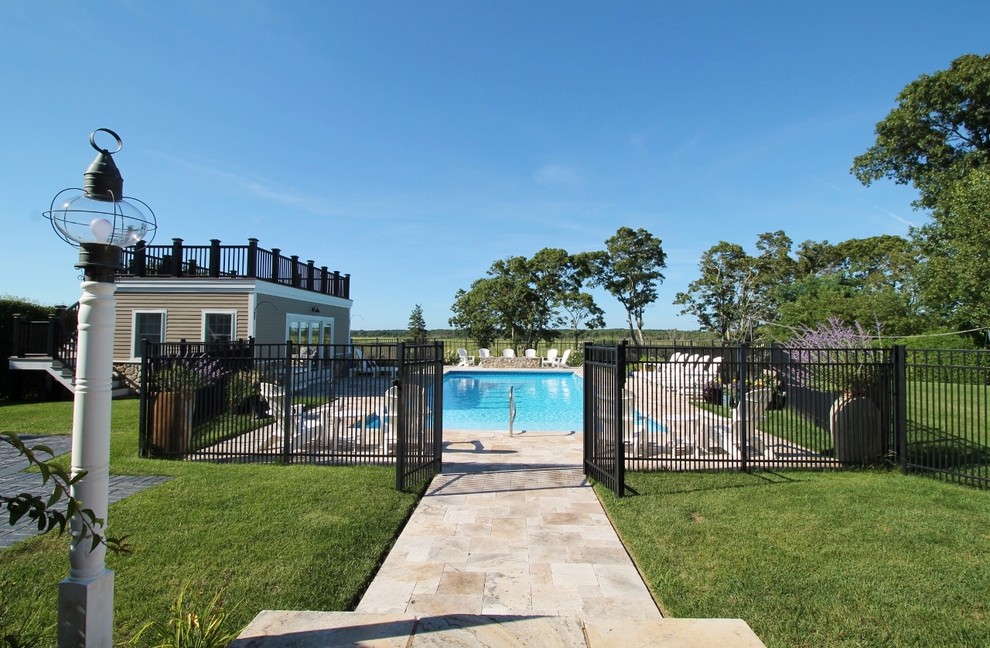 Cape Cod Landscaping: Pool, Fire Pit, Landscaping & Patio - Pool ...