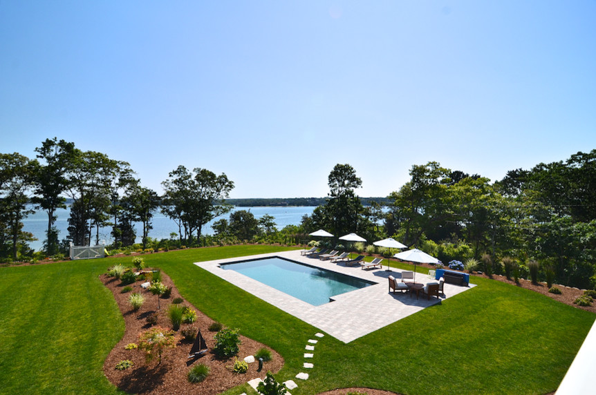 Cape Cod Shingle Style - Traditional - Pool - Boston - by JB Robbie ...