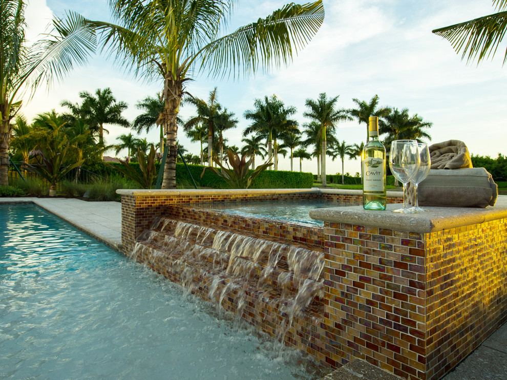 Carina at Portofino - Tropical - Pool - Miami - by London Bay Homes | Houzz