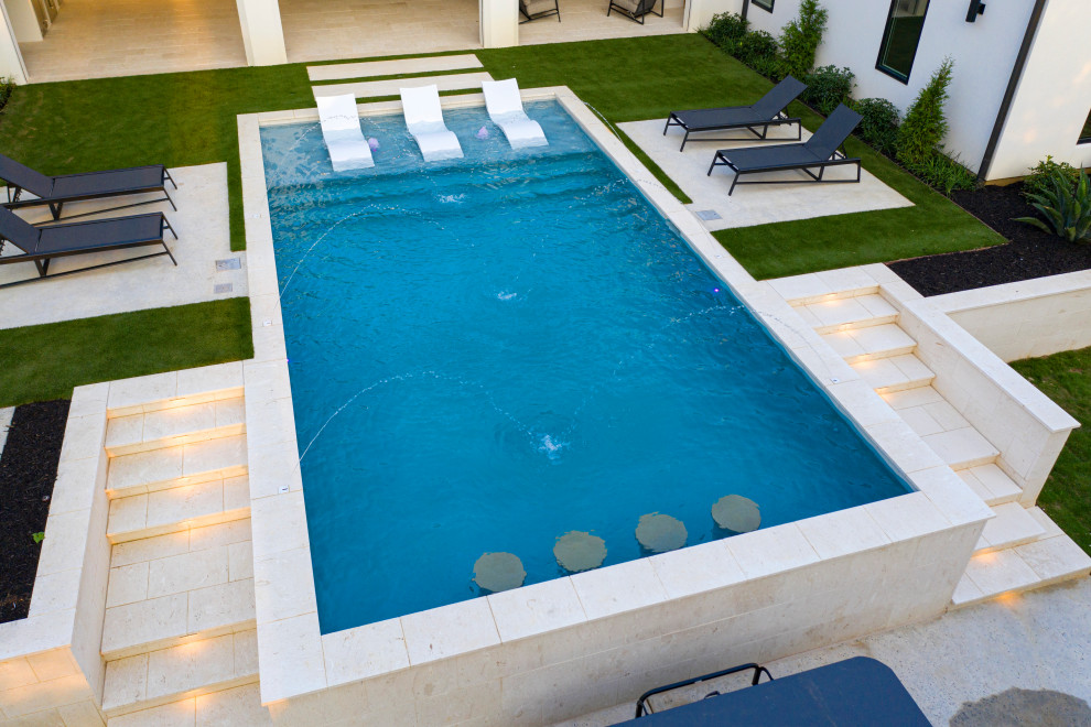 Carlisle Lane - Transitional - Pool - Dallas - by Atwood Custom Homes ...