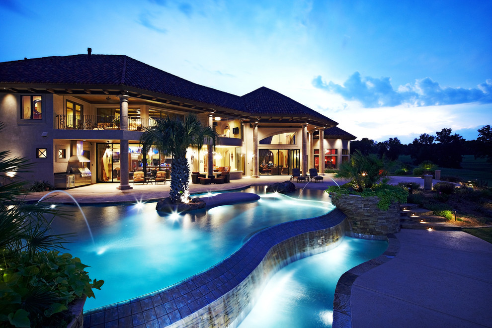 Carter Ranch - Mediterranean - Pool - New Orleans - by Hamilton Group ...