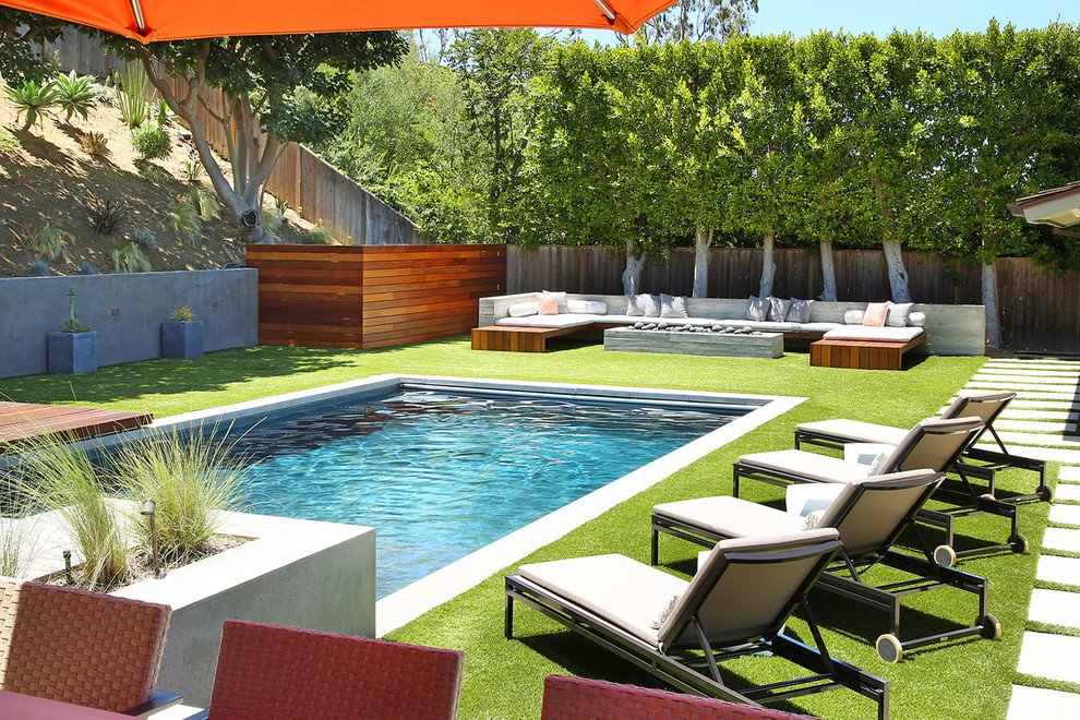 Catamaran - Contemporary - Pool - Orange County - by GDM Landscape Inc ...