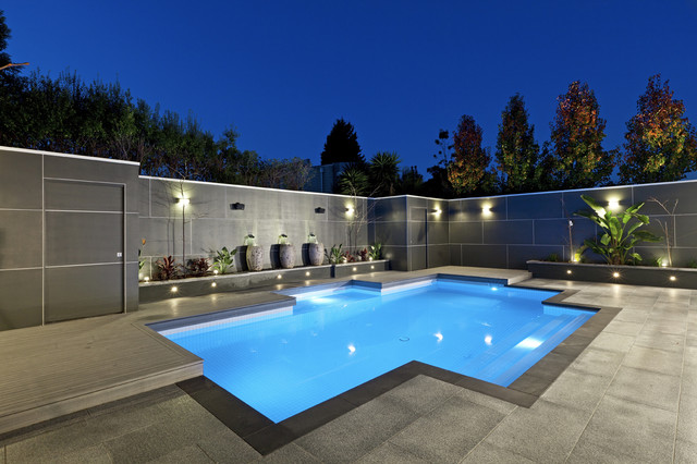 Caulfield courtyard pool - Moderne - Piscine - Melbourne - par Neptune ...
