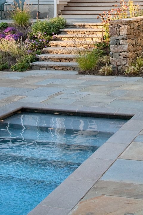 Charles River Garden - Contemporary - Pool - Boston - by Matthew ...