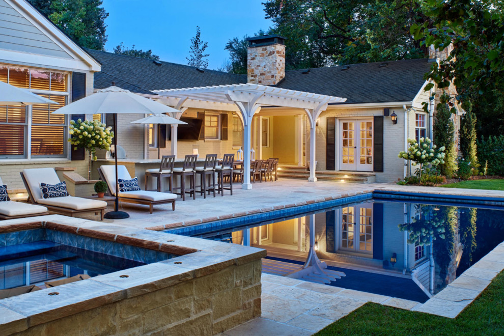 Cherry Hills, CO Custom Pool - Traditional - Pool - Denver - by Browne ...