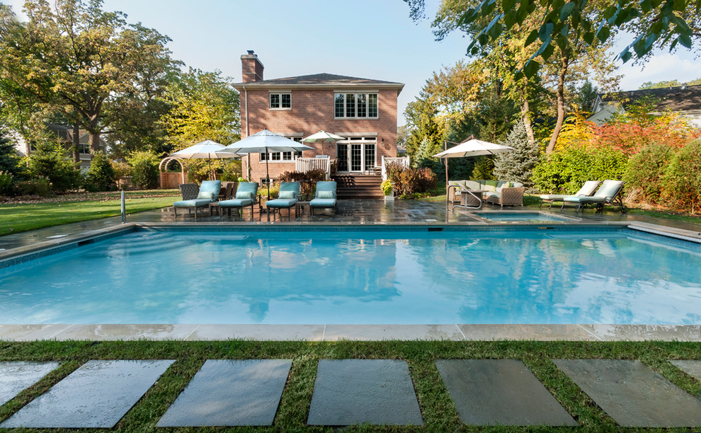 Chicago Pool and Spa Highland Park - Traditional - Pool - Chicago - by ...
