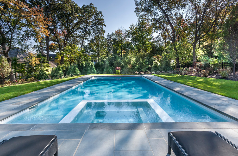 Chicago Pool and Spa Hinsdale - Traditional - Pool - Chicago - by ...