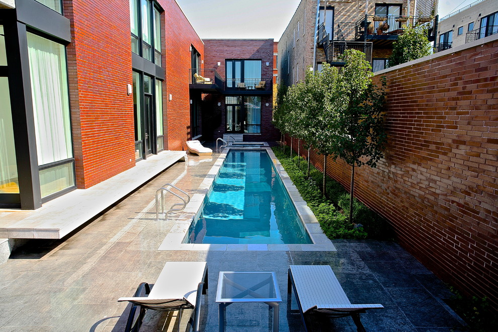Chicago Pool and Spa - Modern - Pool - Chicago - by Sunset Pools and ...