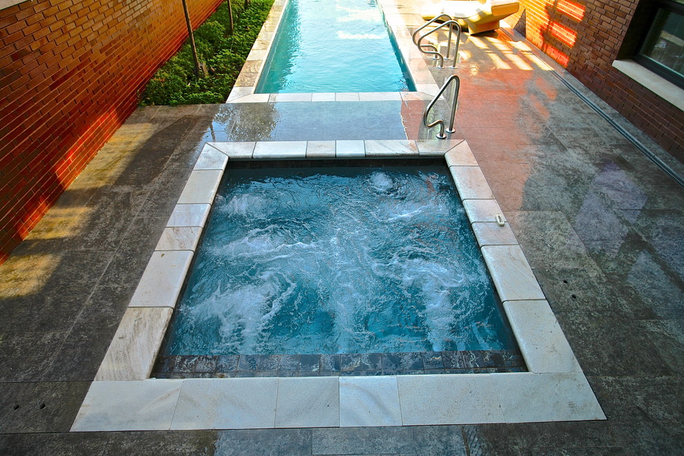 Chicago Pool and Spa - Modern - Pool - Chicago - by Sunset Pools and ...