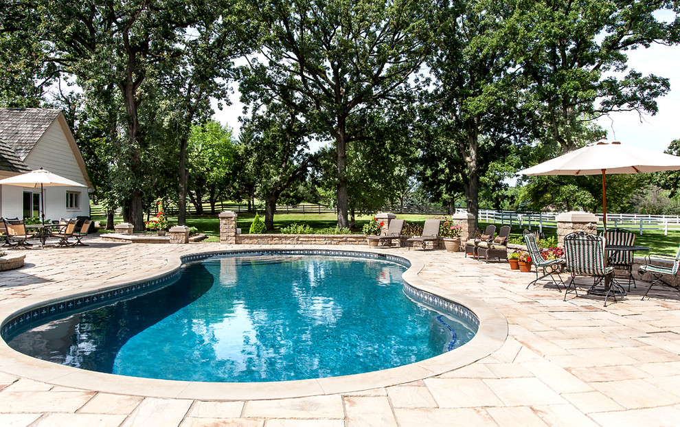 Chicago Pool Barrington Hills - Traditional - Pool - Chicago - by ...