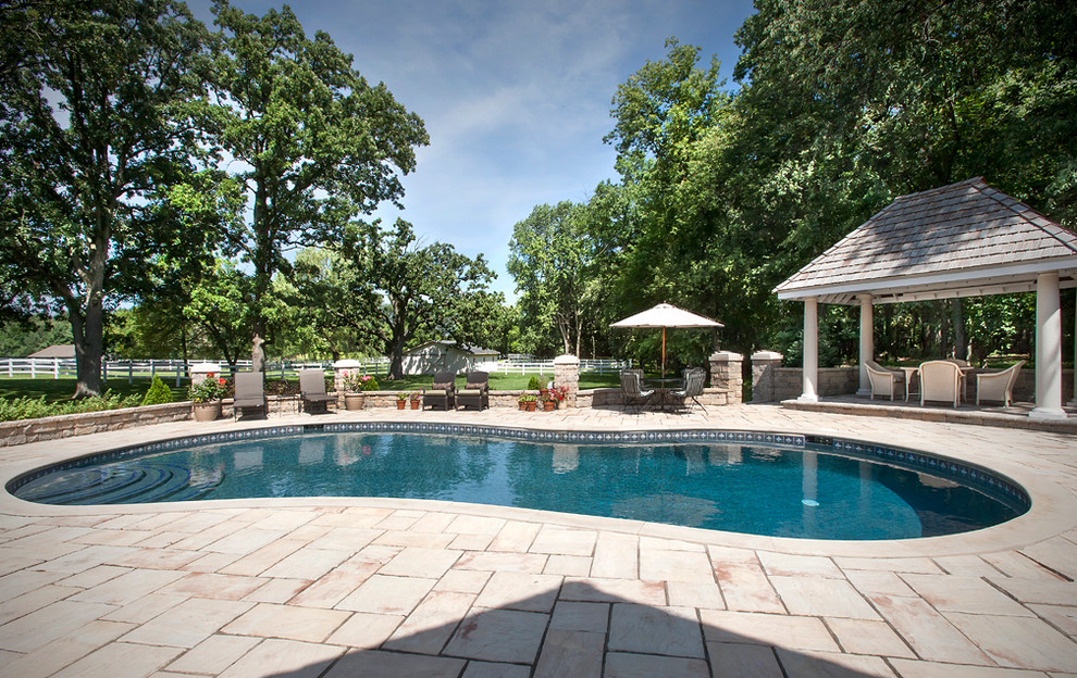 Chicago Pool Barrington Hills - Traditional - Pool - Chicago - by ...