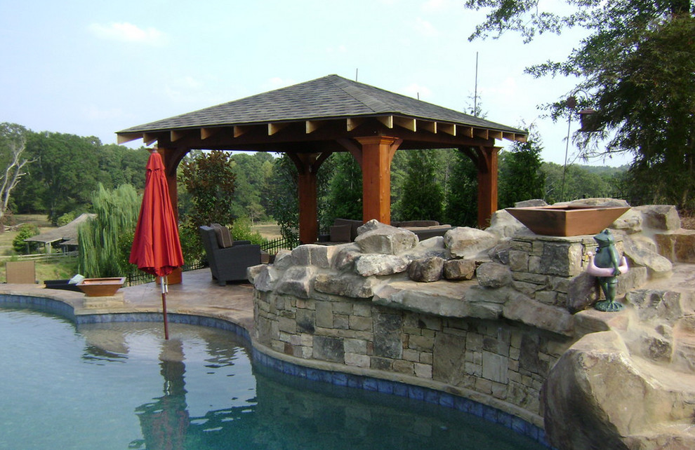 Chisholm - Tropical - Pool - Atlanta - by Long Cane Group, Inc. | Houzz
