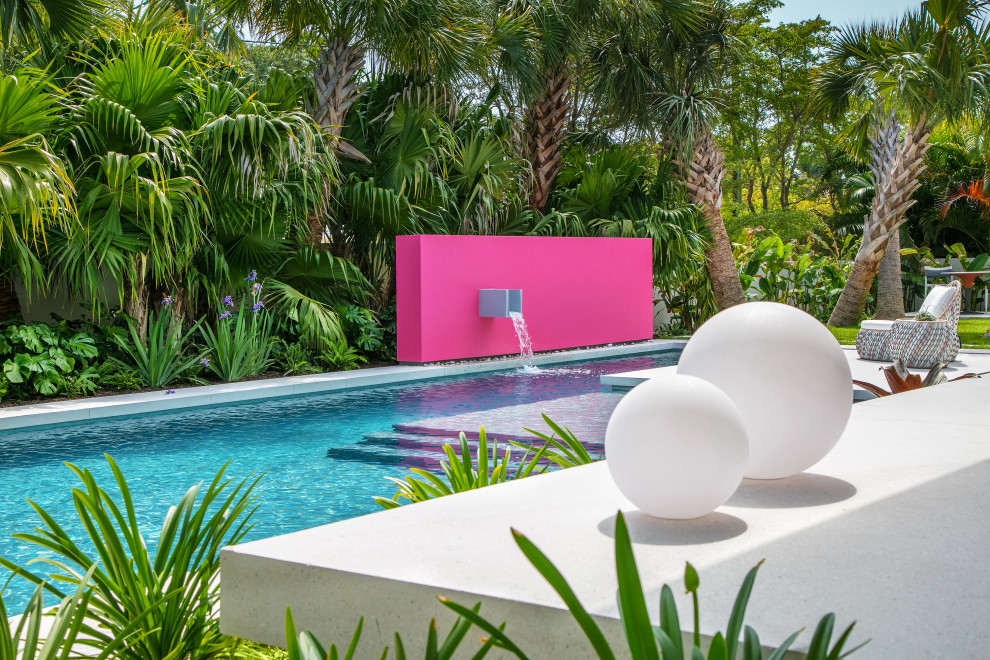 Citrus Ave Residence - Tropical - Pool - Tampa - by DWY Landscape ...