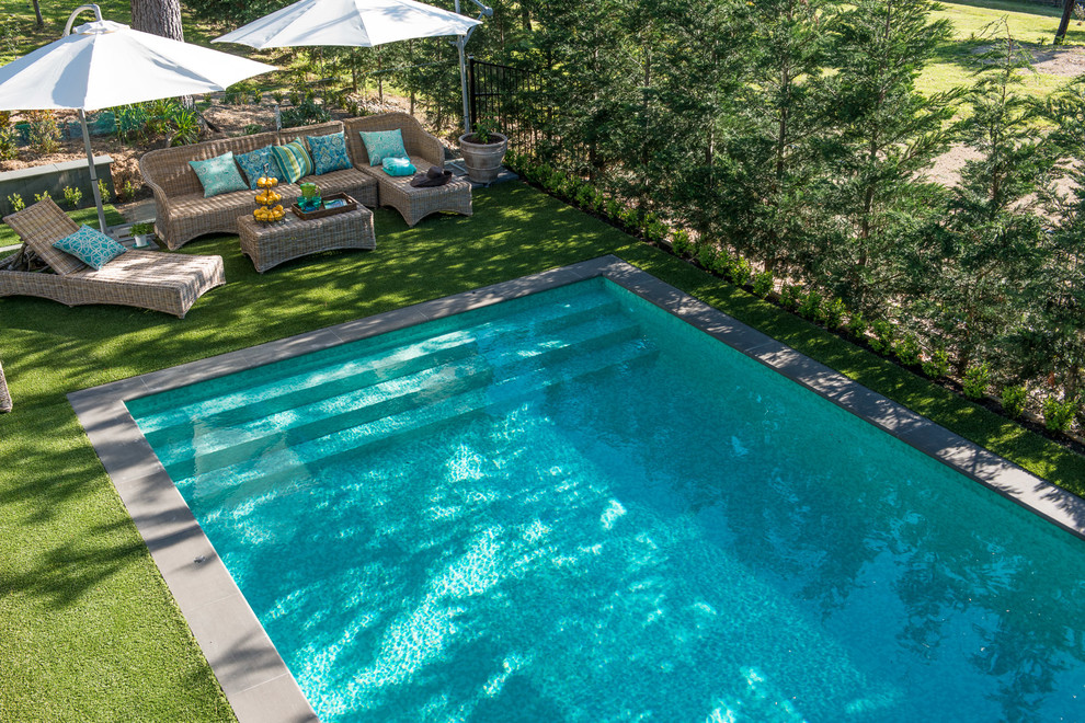 Classic Pool Design - Traditional - Pool - Melbourne - by Newhook ...