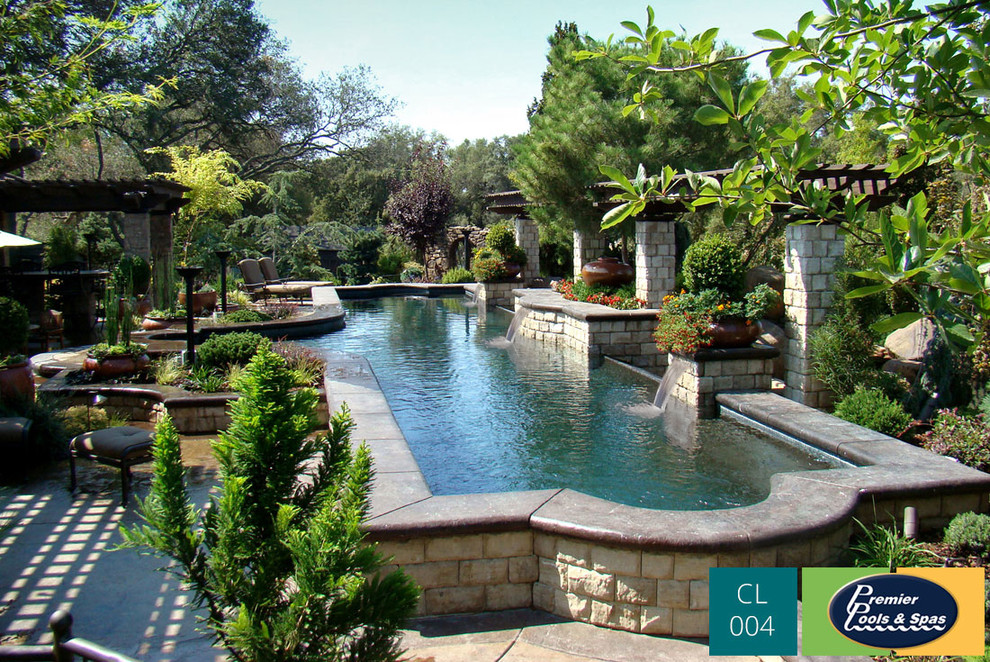 Classic Swimming Pool Designs - Mediterranean - Pool - Austin - by ...