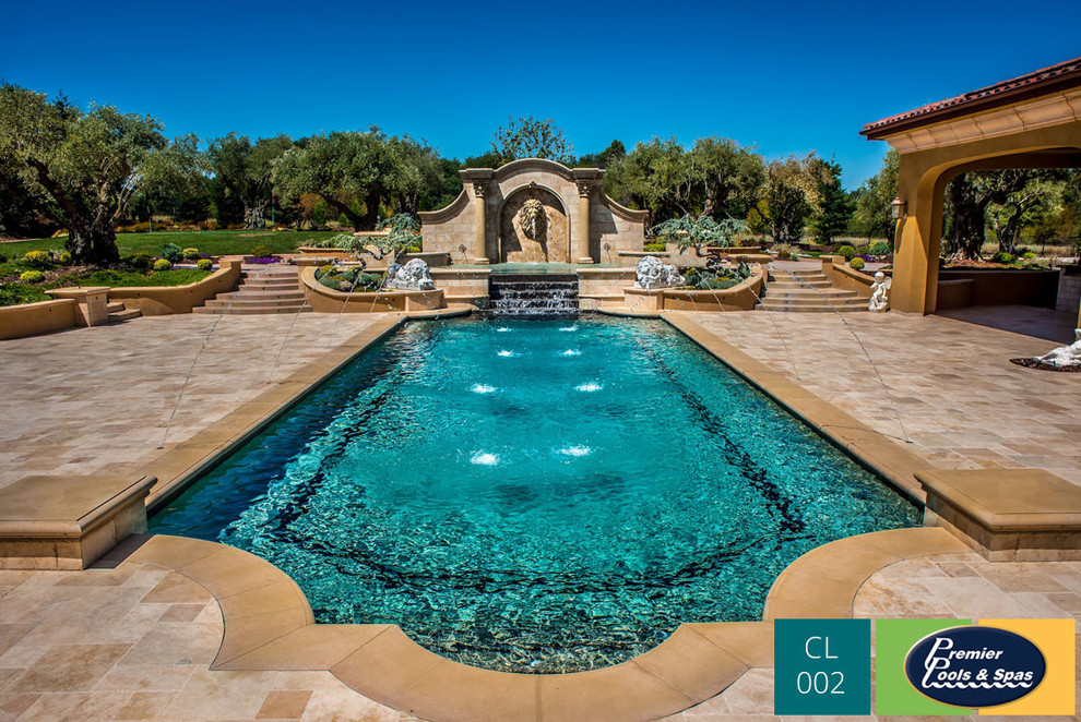 Classic Swimming Pool Designs - Mediterranean - Pool - Austin - by ...