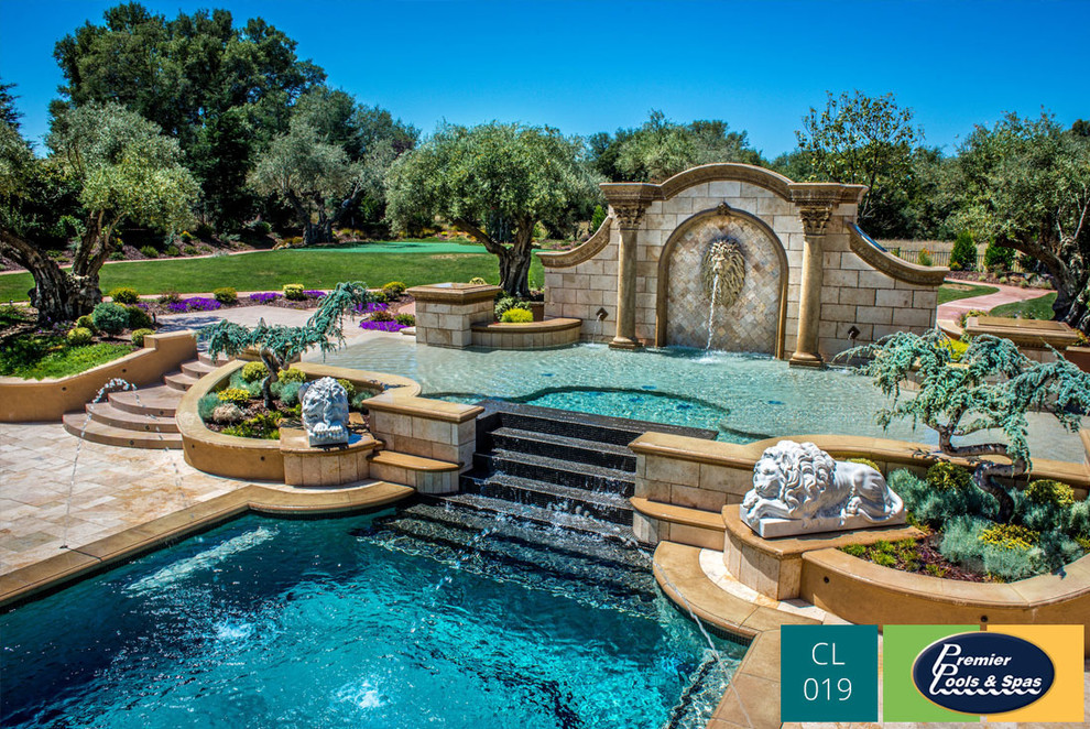 Classic Swimming Pool Designs - Mediterranean - Pool - Austin - by ...