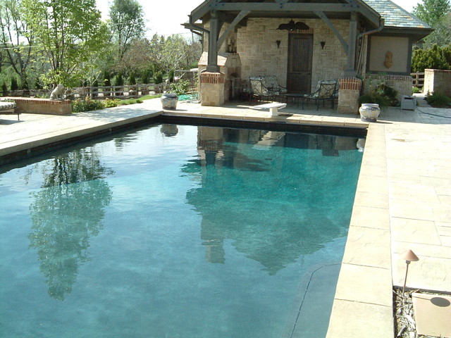 Classic Swimming Pool - Traditional - Pool - Denver - by Inspired Pools ...