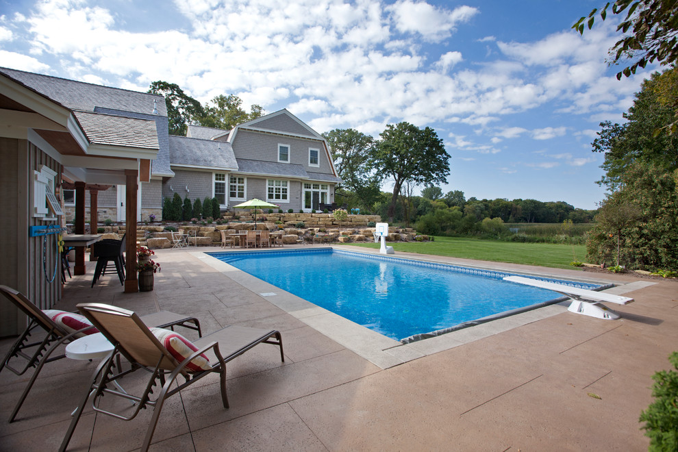 Classical Nantucket Dream Home - Beach Style - Pool - Minneapolis - by ...