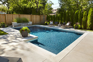 Clean Cut- Custom Concrete Pool - Modern - Pool - Toronto - by Solda ...