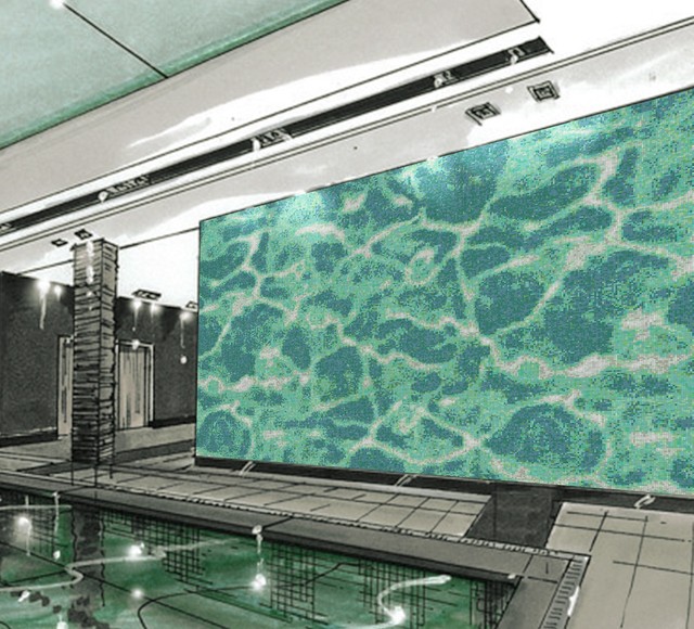 Clear Oceans Emerald | Glass Mosaic | PIXL Mist Collection ...