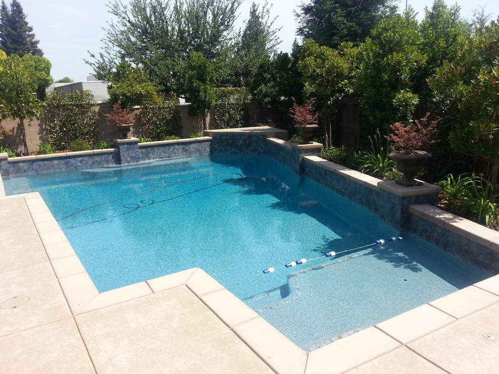Clovis, CA - Contemporary - Pool - Other - by Signature Pools & Spa ...