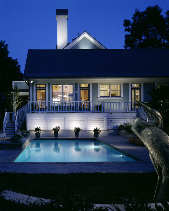 Clubhouse Cottage - HOME Magazine - Traditional - Pool - Charleston ...