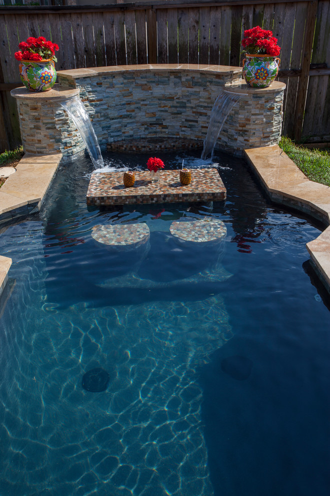 Cocktail Pool- Richmond, TX - Modern - Pool - Houston - by Richard's Total Backyard Solutions ...