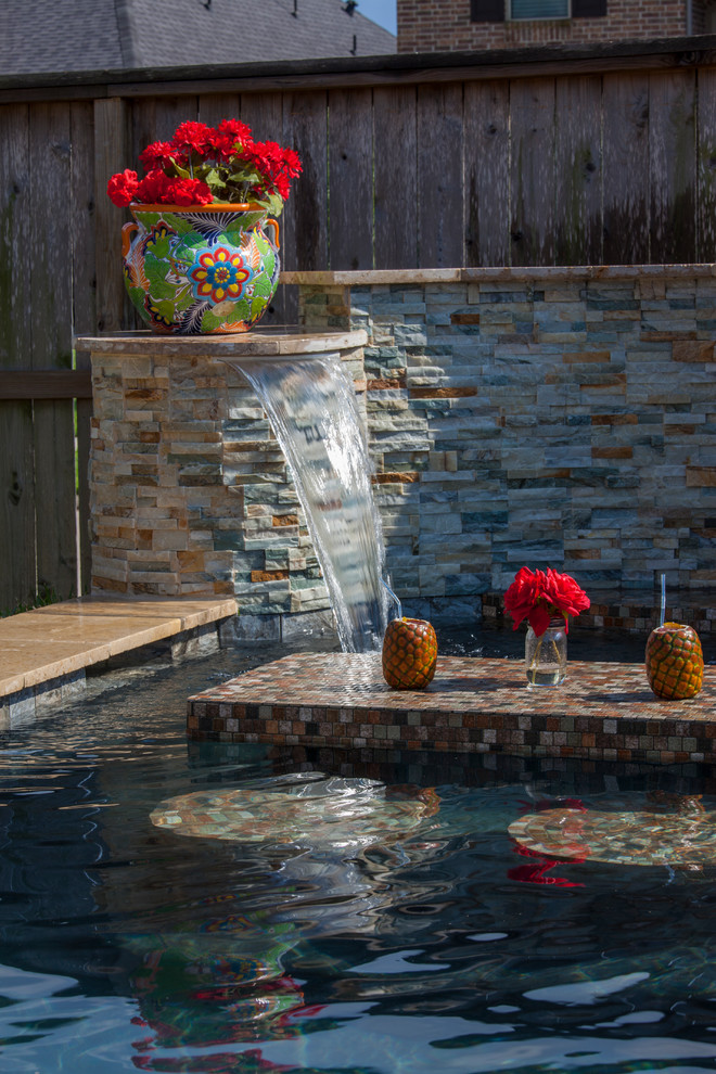 Cocktail Pool- Richmond, TX - Modern - Pool - Houston - by Richard's Total Backyard Solutions ...