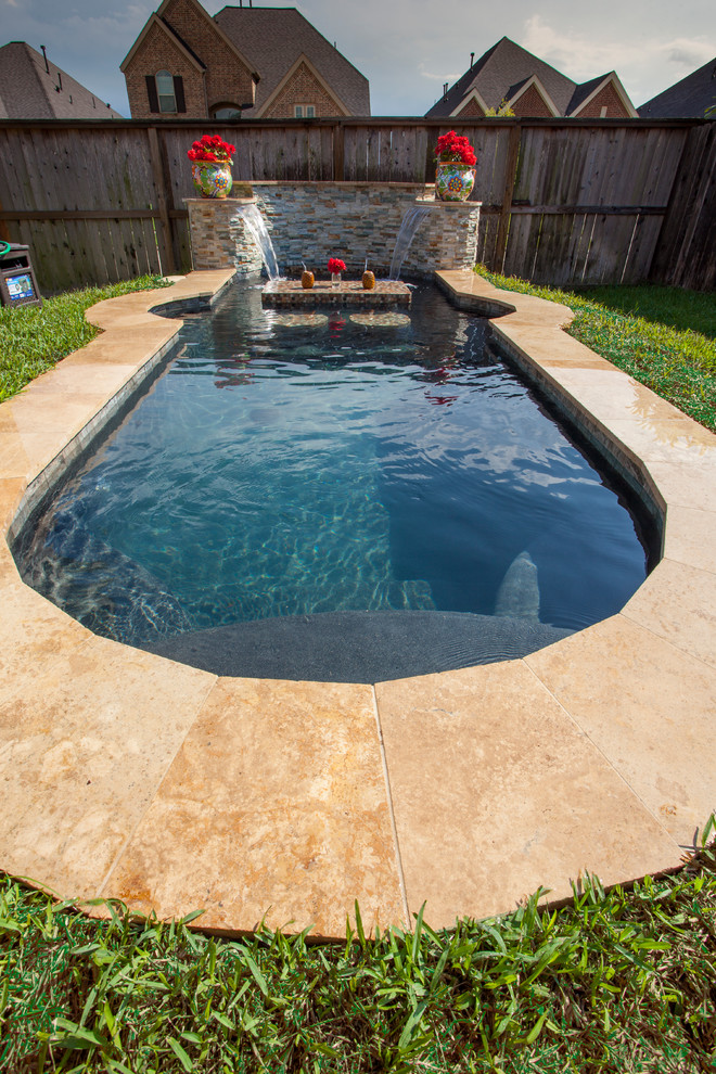 Cocktail Pool- Richmond, TX - Modern - Pool - Houston - by Richard's ...