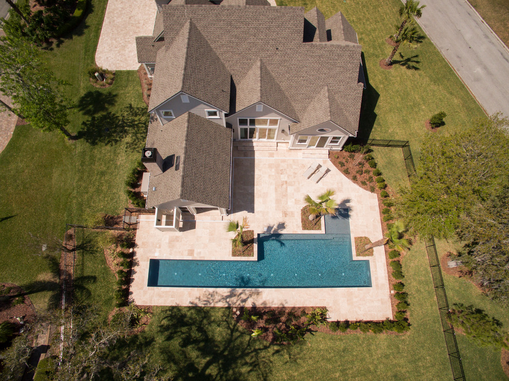 Colonial Coastal - Beach Style - Pool - Jacksonville - by Browdy ...