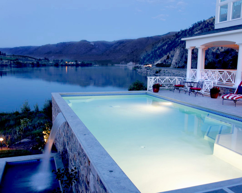 Columbia River Residence - Contemporary - Pool - Seattle - by KrisCo ...