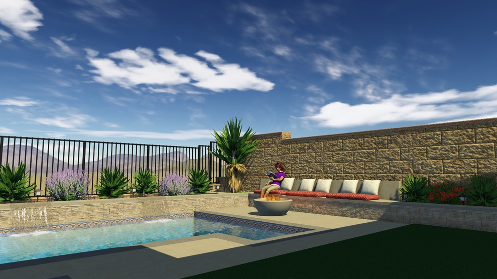 Complete Outdoor Fun Transformation | Lap Pool & Fire Pit ...