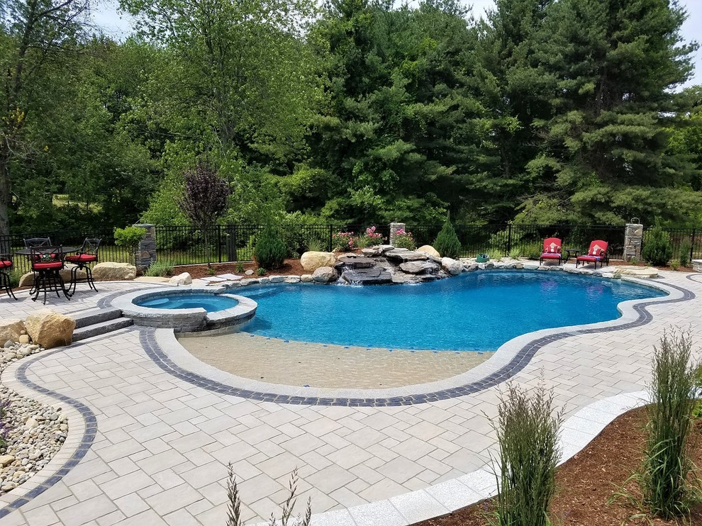 Complete Pool and Backyard Build - Traditional - Pool - Bridgeport - by ...