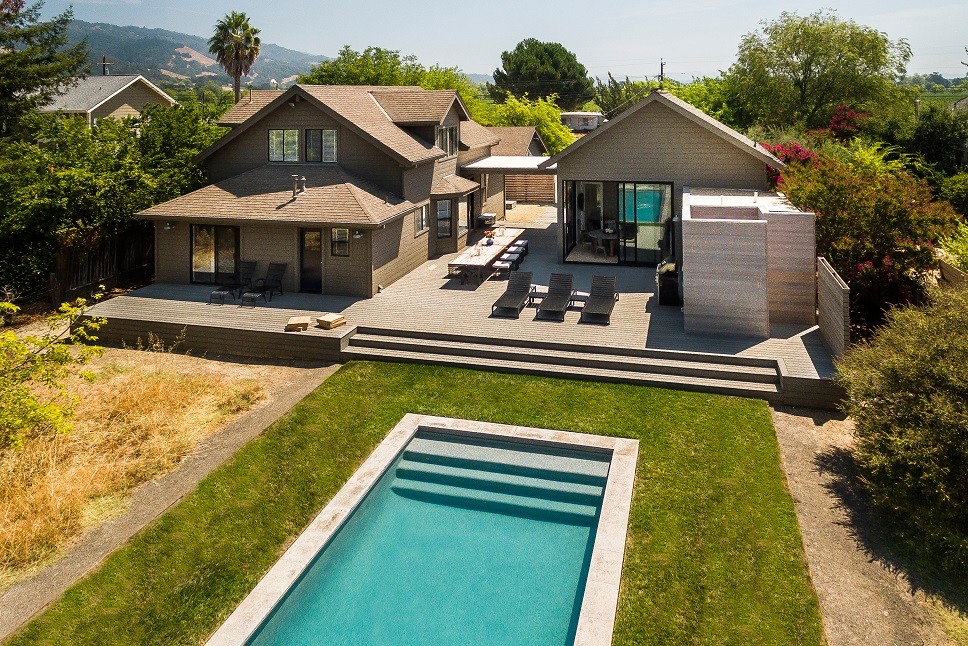 Compound Weekend Home, Healdsburg, CA - Contemporary - Pool - San ...
