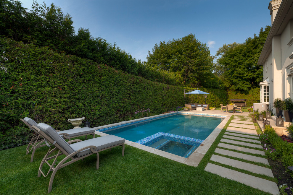 Concrete Pool and Spa - Markham - Contemporary - Pool - Toronto - by ...