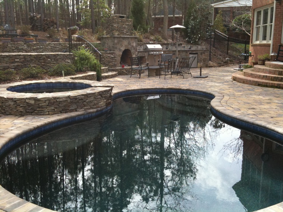 Concrete Pools - Traditional - Pool - Charlotte - by Innovative Pool ...