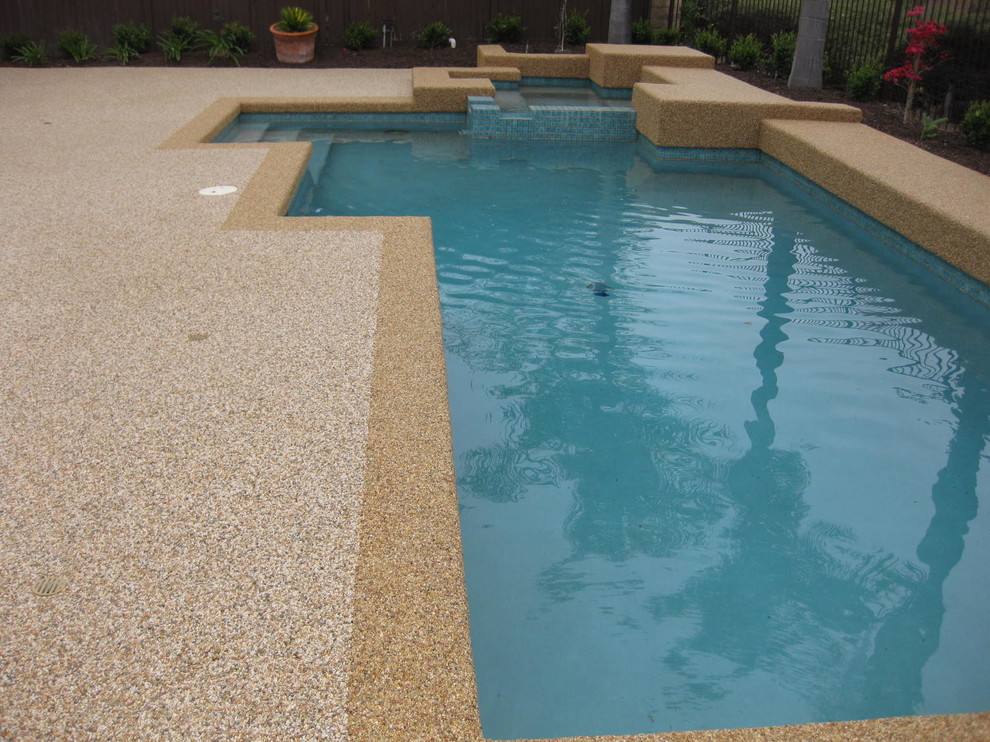 Concrete Resurfacing - Contemporary - Pool - Los Angeles - by Alonzo ...