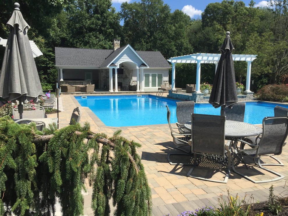 Connected Spaces - Modern - Pool - New York - by GARY DUFF DESIGNS,LTD ...