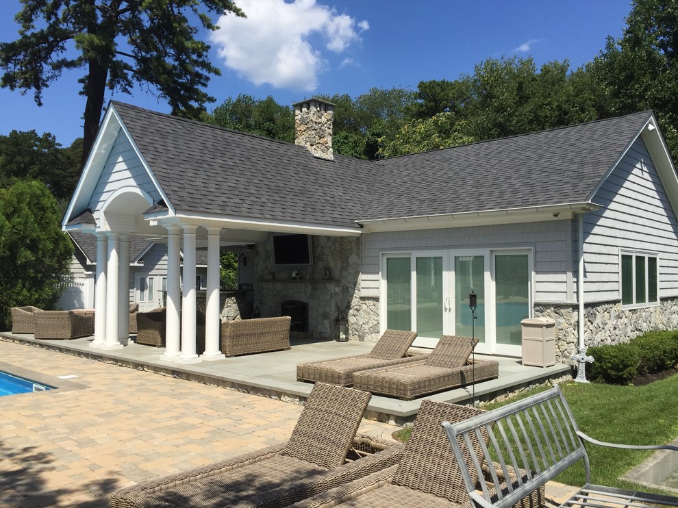 Connected Spaces - Modern - Pool - New York - by GARY DUFF DESIGNS,LTD ...